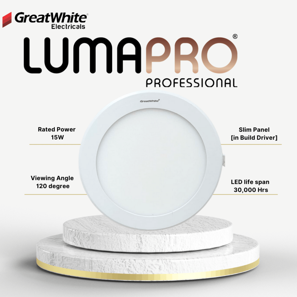 Greatwhite Lumapro 15Watt Slim Panel (in Build Driver) for POP/False ...
